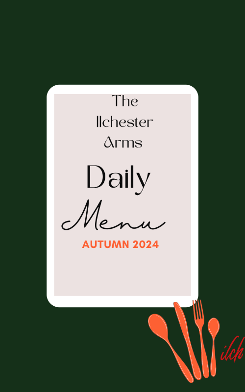 Ilchester Arms » MENUS